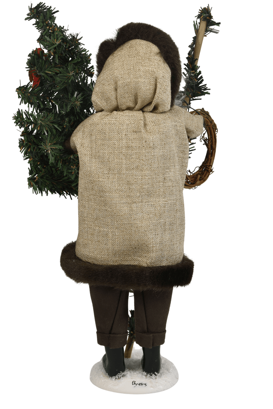 Rustic Santa Caroler Doll, Christmas Santa Figurine – Byers' Choice LTD.