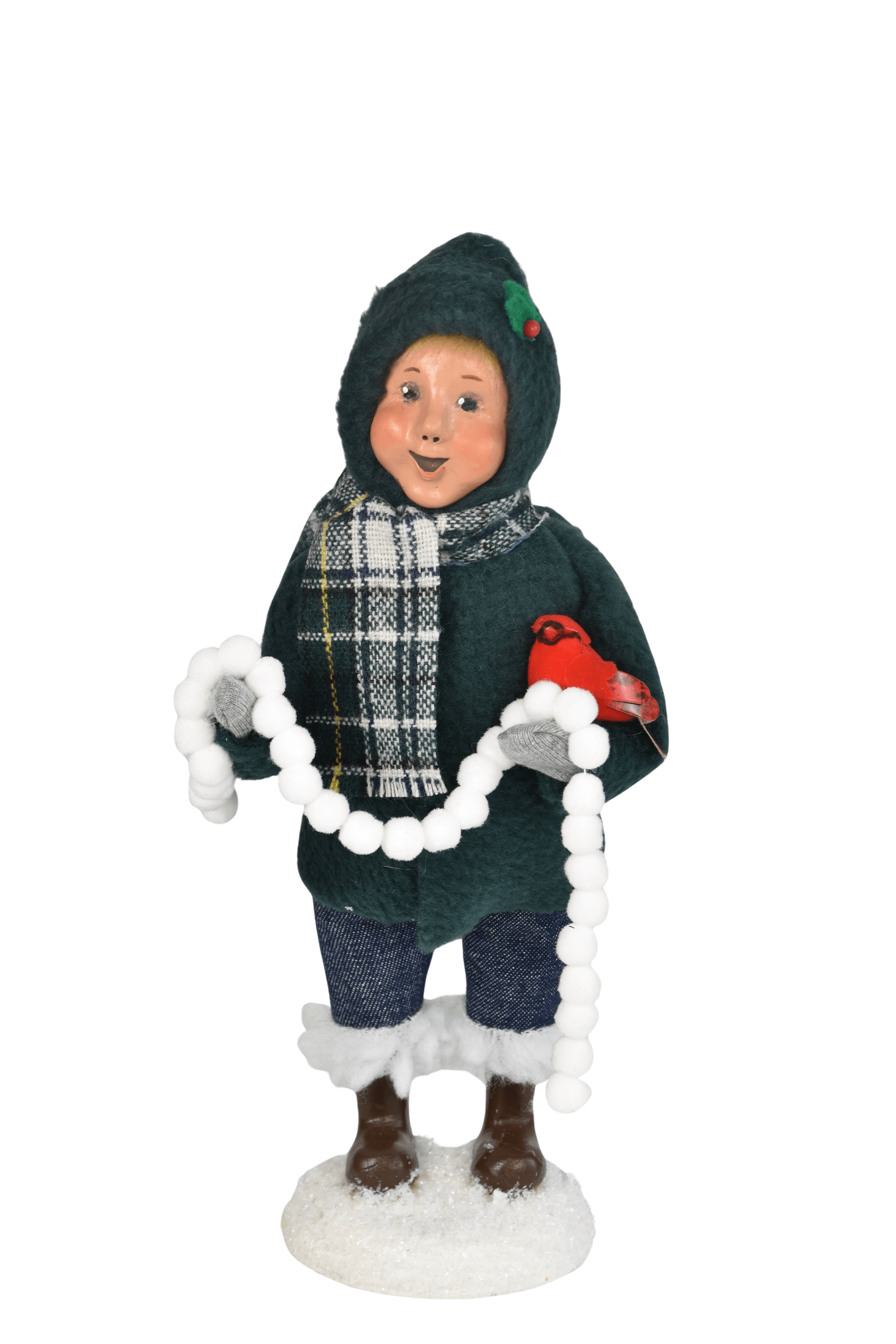Cardinal Boy Caroler Doll, Byers' Christmas Figurine – Byers' Choice LTD.