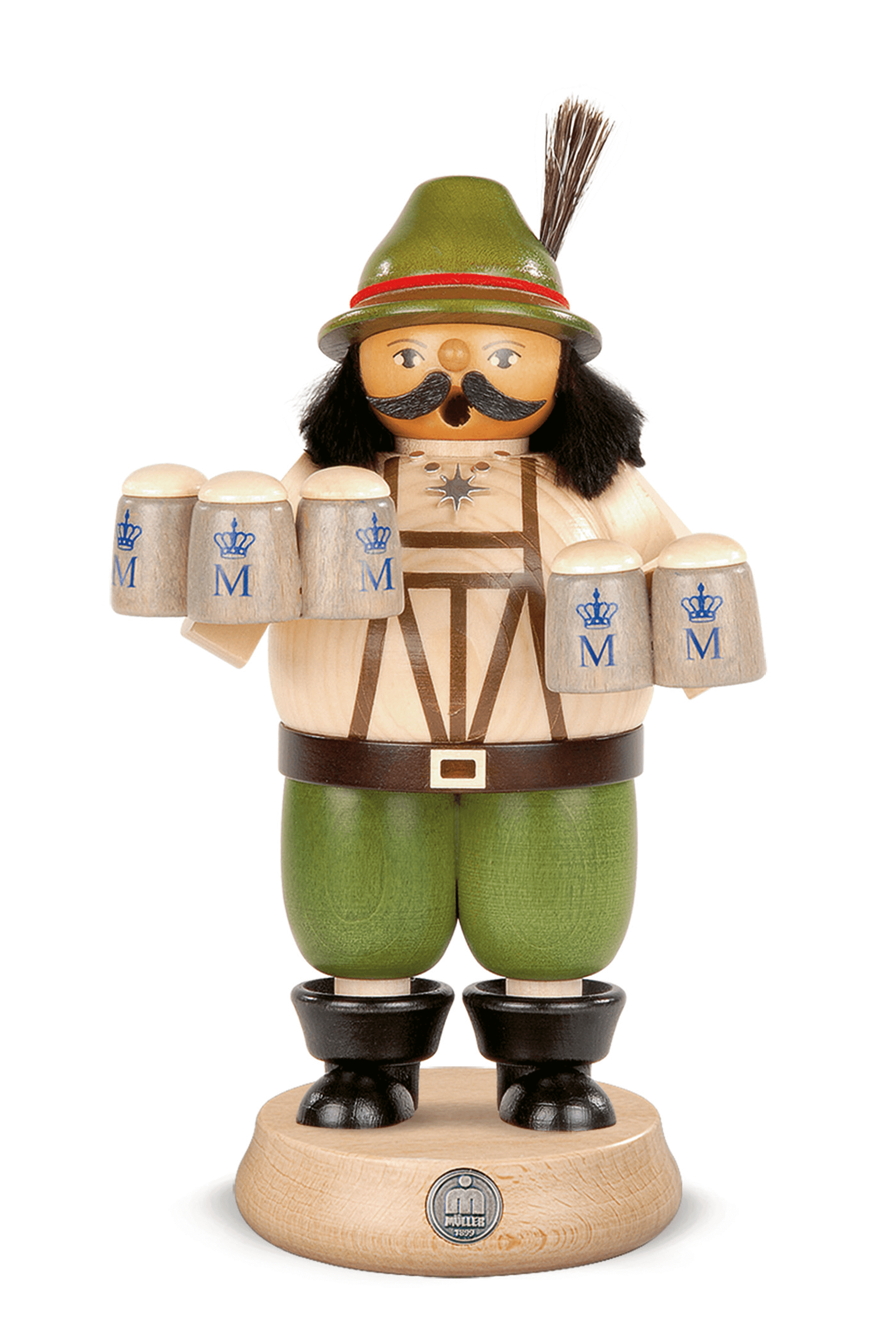 German Incense Burner, German Smoker Figurine, Christmas – Byers ...